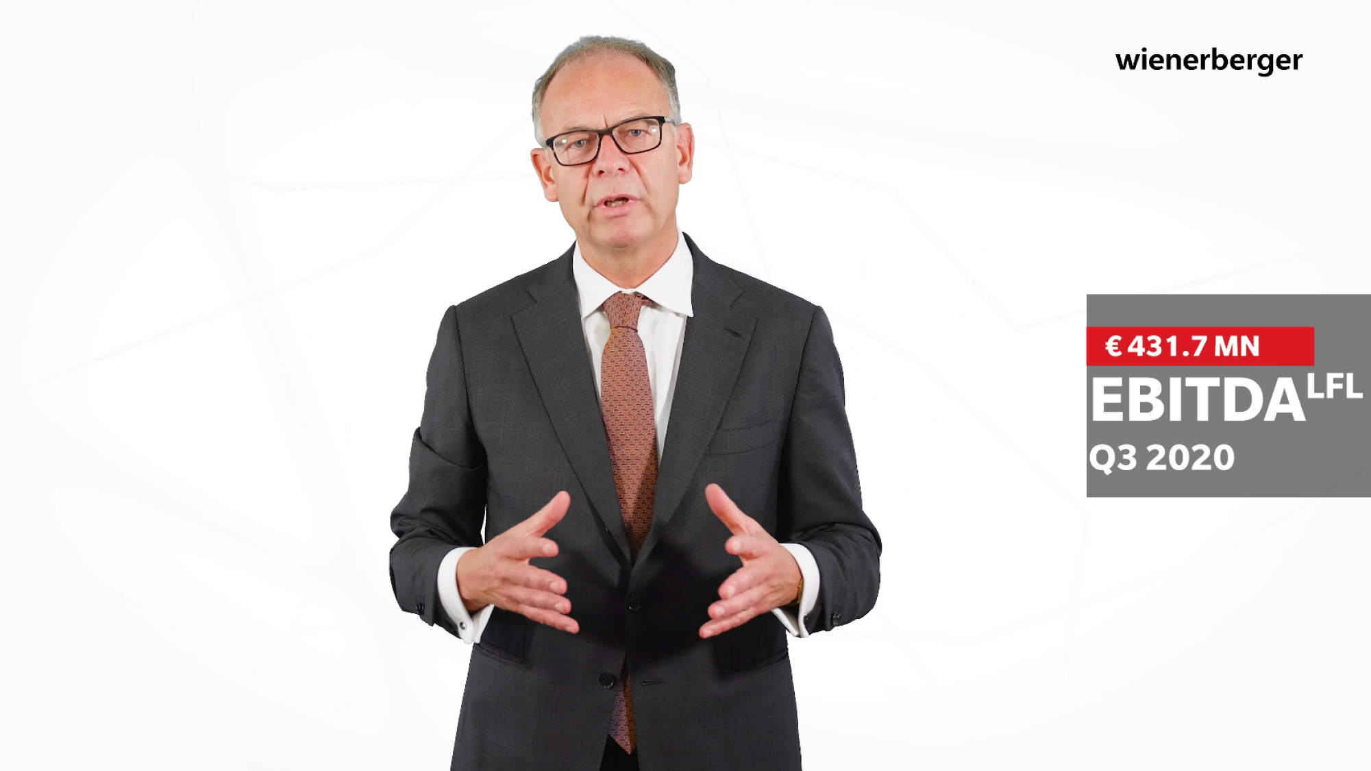 Wienerberger reports strong performance in the first 9 months 2020